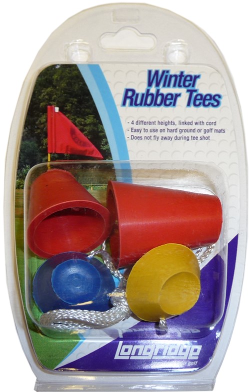 LONGRIDGE Jumbo Rubber Winter Tees - Blooming Golf