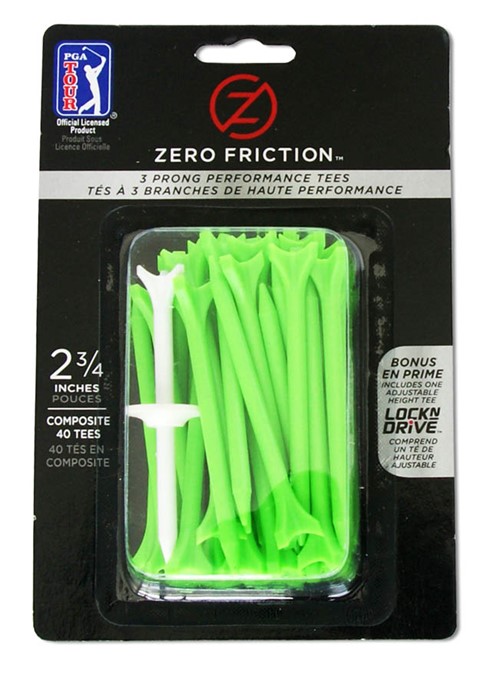 ZERO FRICTION 3 Prong 7cm Green - Blooming Golf